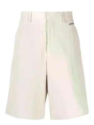 Off-White Arrows-print Bermuda Shorts - Neutrals