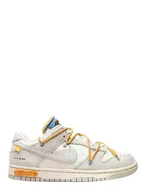 Nike X Off White Nike X Off-White Dunk Low Lot 34 Sneakers Neutrals