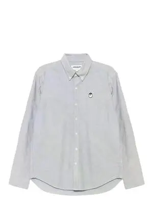 CHOCOOLATE Logo-patch Shirt Black