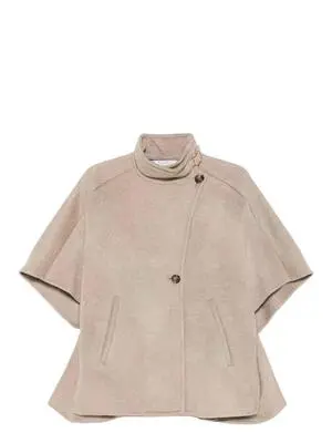 Max Mara Oversized Cashmere Jacket - Neutrals