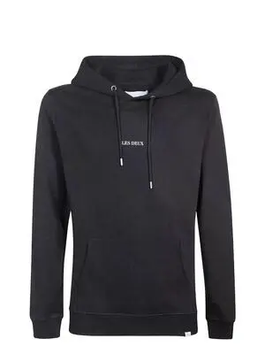 LES DEUX Logo Hoodie - Blue
