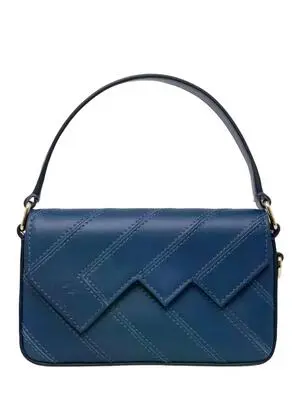 Missoni Leather Shoulder Bag - Blue