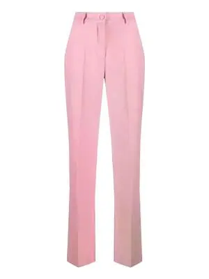 HEBE STUDIO High-waist Tailored Trousers - Pink