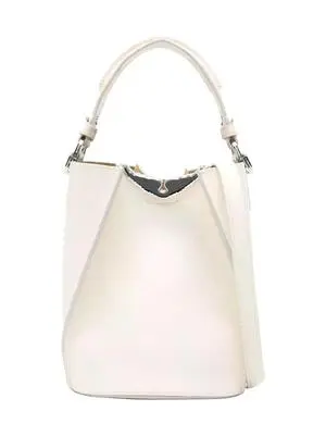 Zadig&Voltaire Borderline Leather Bucket Bag - Neutrals