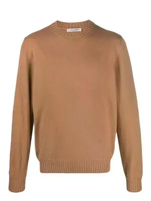 FILERIA Cashmere Crew-neck Jumper - Brown