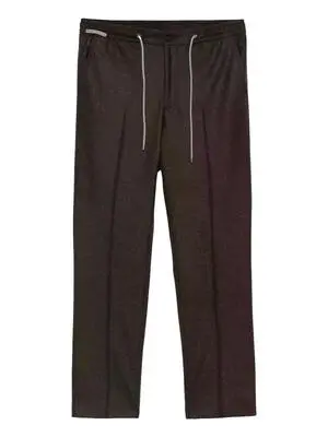 Corneliani Drawstring Trousers - Brown