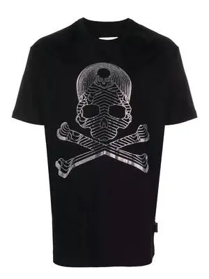 Philipp Plein Glass Skull T-shirt - Black