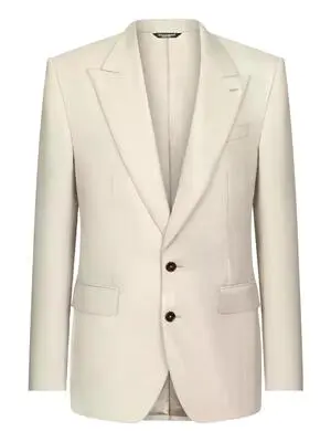 Dolce & Gabbana Peak-lapels Single-breasted Blazer - Neutrals