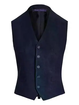 Ralph Lauren V-neck Vest - Blue