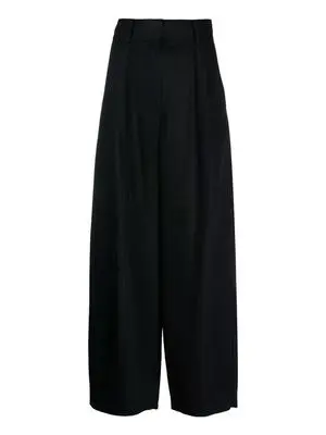 BY MALENE BIRGER Piscali High-waist Trousers - Black