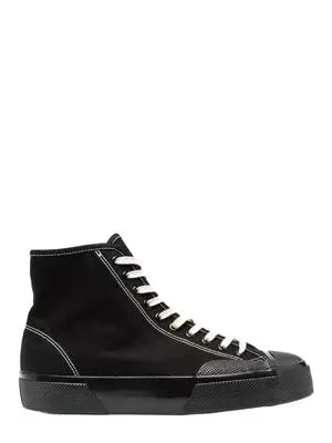 Superga High-top Lace-up Sneakers - Black