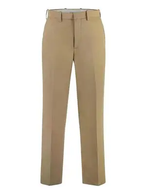 DEPARTMENT 5 Flat-front Tailored Trousers - Neutrals