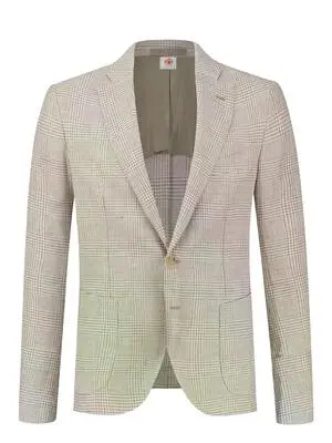 LUIGI BORRELLI Single-breasted Blazer - Neutrals