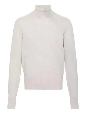 DRUMOHR Cashmere Roll Neck Sweater - Neutrals