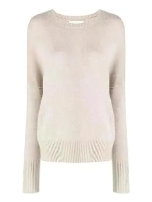 LISA YANG Extra-long Sleeved Cashmere Jumper - Neutrals