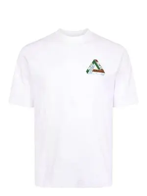 PALACE Tri-tex Logo-print T-shirt - White