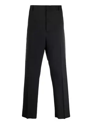 Valentino Garavani Straight-leg Tailored Trousers - Black