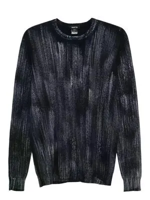 Avant Toi Intarsia-knit Sweater - Blue