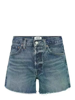 AGOLDE Parker Long Denim Shorts