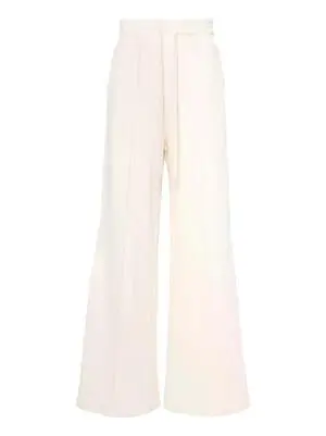 TWINSET Palazzo Track Trousers - Neutrals