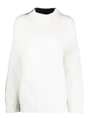 JW Anderson Colour-block Crew-neck Jumper - Neutrals