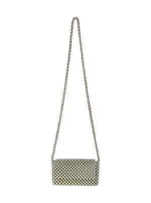 0711 TBILISI Mini Carla Crossbody Bag - Silver