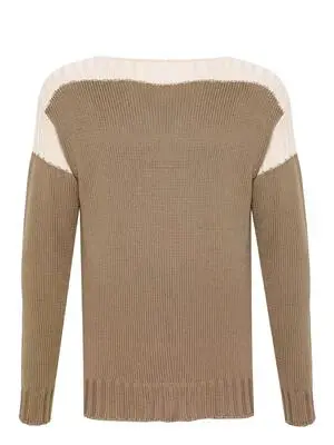 Fendi Ff-motif Sweater - Brown