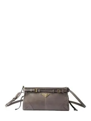 Prada Small Bonnie Shoulder Bag - Grey