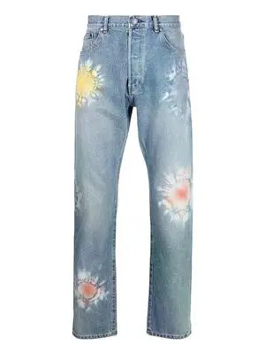 John Elliott The Kane Distressed Jeans - Blue