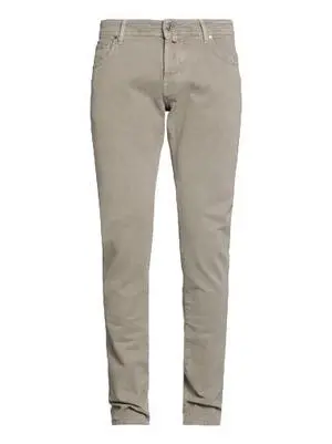 JACOB COHЁN Casual Pants In Stretch Gabardine Grey