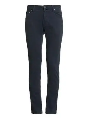 JACOB COHЁN Casual Pants In Stretch Gabardine Navy