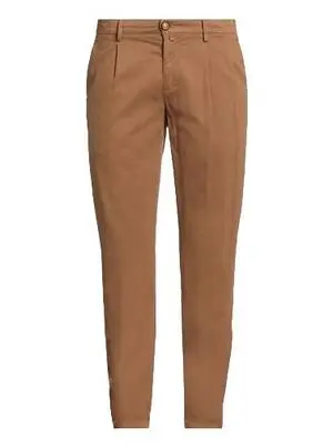 JACOB COHЁN Tapered Twill Trousers - Beige