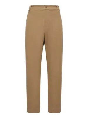 Moncler Cotton Gabardine Pants - Beige