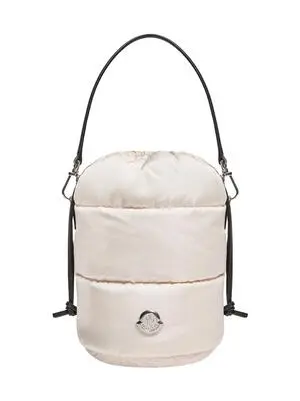 Moncler Caradoc Water-repellent Bucket Bag - White
