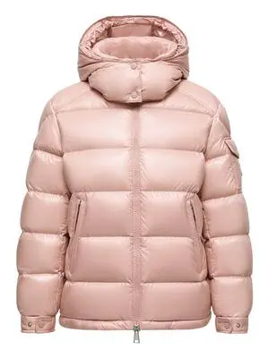 Moncler Maire Hooded Down Jacket Pink