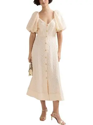 PHASE EIGHT Bonnie Midi Dress - Cream