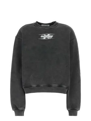 Alexander Wang Cotton Sweatshirt - Grey
