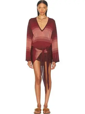 Attico Mini Dress - Pink Shades