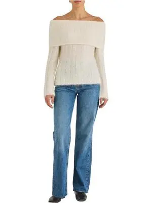 REBECCA TAYLOR Miro Suri Alpaca Blend Sweater