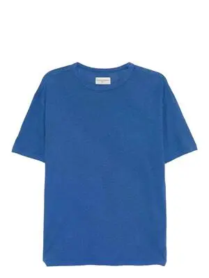 Officine Générale Garment-dyed T-shirt - Blue