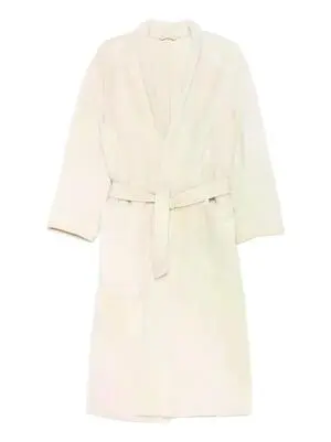 Max Mara Shearling Coat - Neutrals