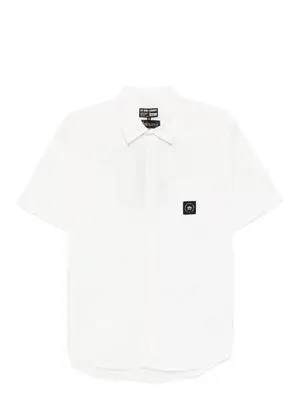 Izzue Logo-patch Shirt - White