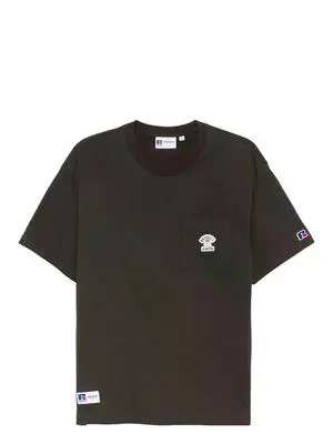 CHOCOOLATE X Russell Athletic Logo-patch T-shirt