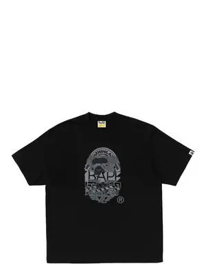 A BATHING APE Graphic-print Short-sleeve T-shirt - Black