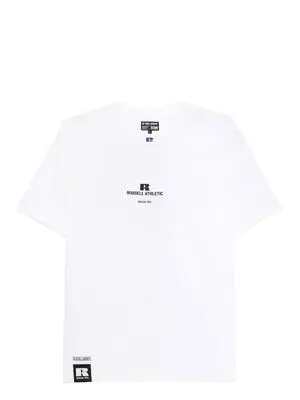 Izzue X Russell Athletic Logo-print T-shirt - White