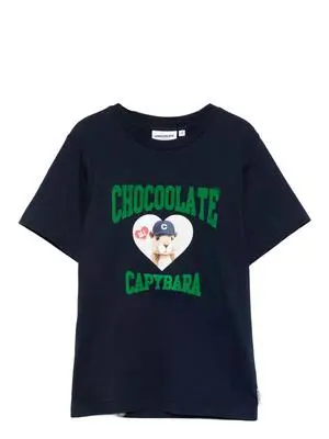 CHOCOOLATE Graphic T-shirt - Blue