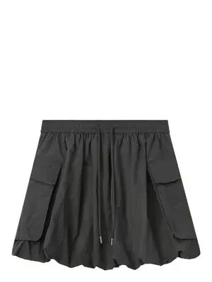 TOUT A COUP Pleated Skirt - Black