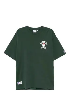 CHOCOOLATE X Russell Athletic Logo-print T-shirt - Green