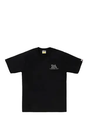 A BATHING APE Graphic-logo T-shirt - Black