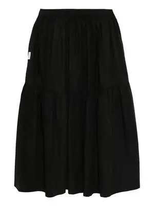 CHOCOOLATE A-line Skirt - Black